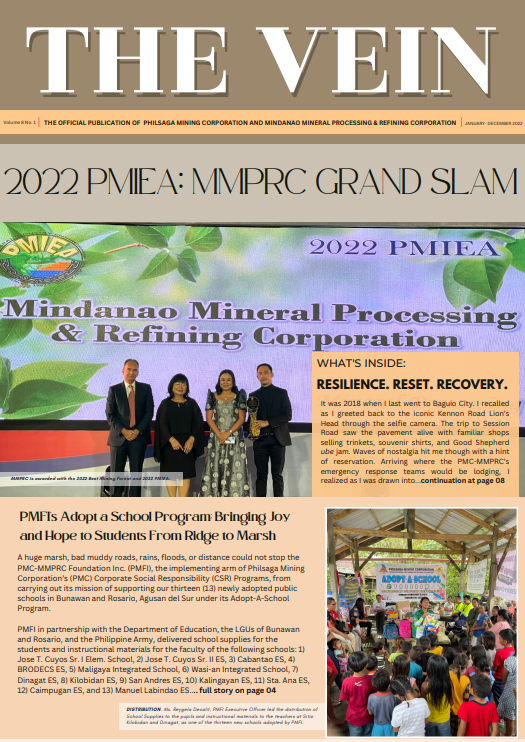 The Vein | Philsaga Mining Corporation