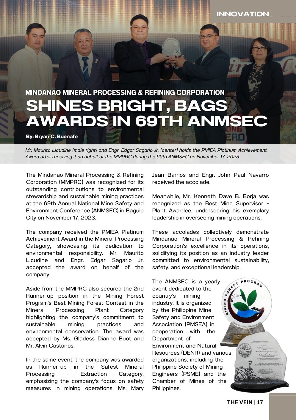 The Vein | Philsaga Mining Corporation